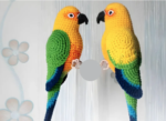 Amigurumi Crochet Parakeet Free Pattern | Food, Knitting, Gardening and ...